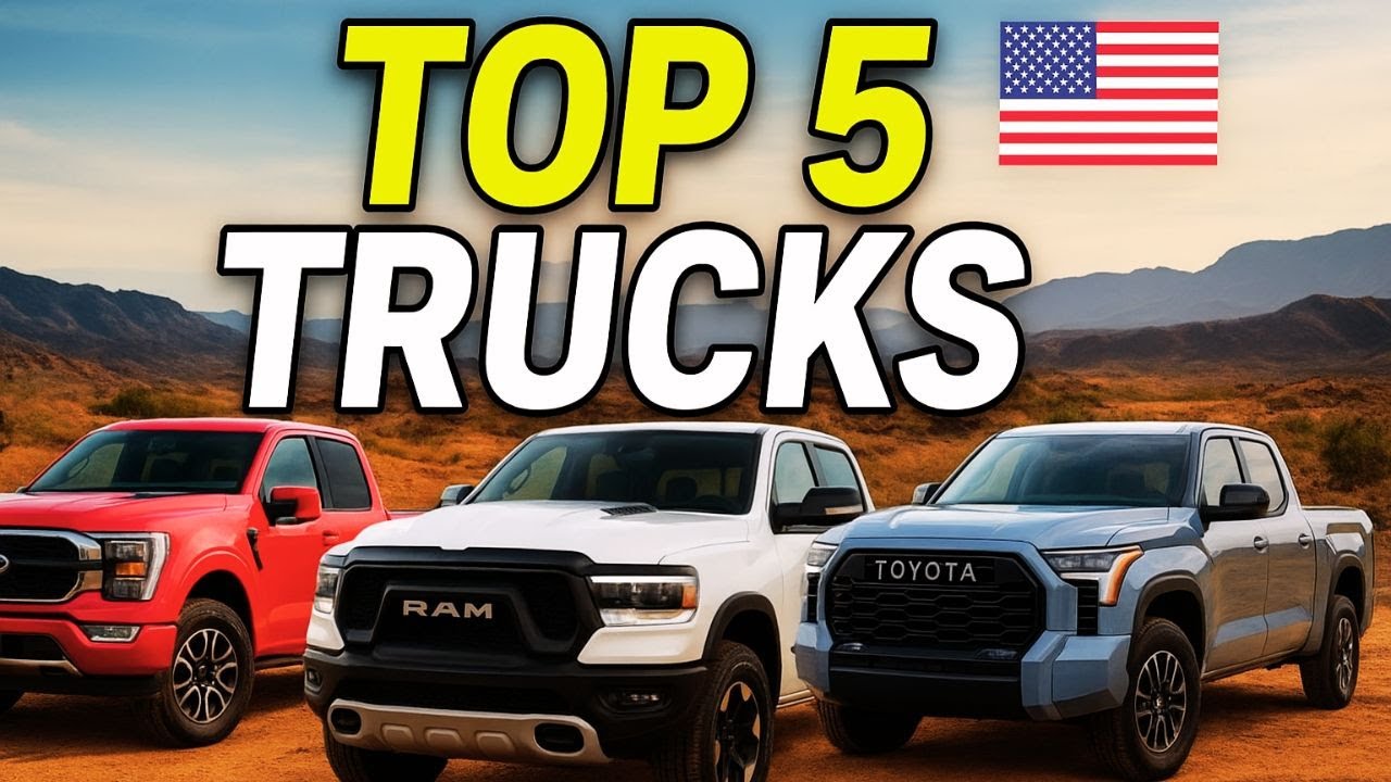 Top 5 Pickup Trucks in the USA 2025 | Best Trucks Ranked - YouTube