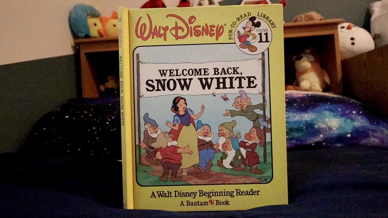 DISNEY Snow White Book: Welcome Back, Snow White! Quick Fun Storytime ...