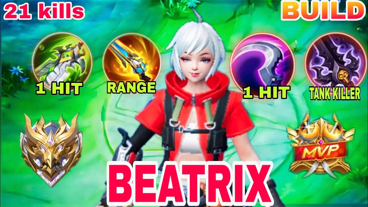 Top Global Beatrix High Dmg Build Beatrix 1 Hit Is Enough For Enemy ...