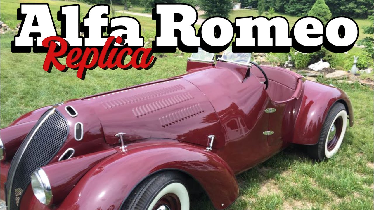 Custom Race car!! Only ONE in the WORLD. Alfa Romeo replica…. - YouTube