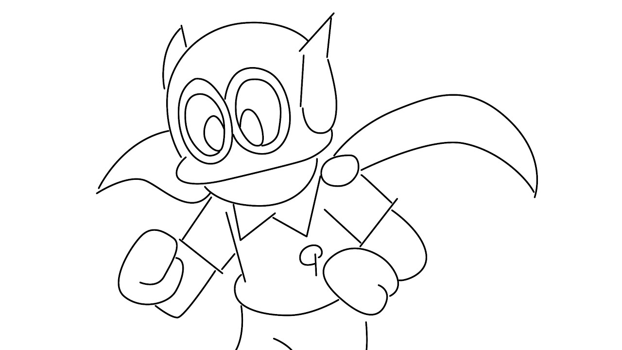 How to draw Perman step by step for beginners from Perman - YouTube