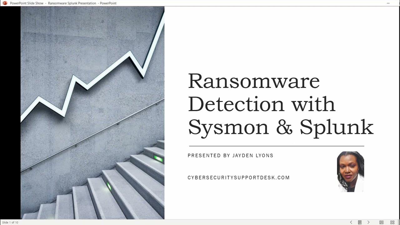 Ransomware Detection with Sysmon & Splunk (Part 1 Intro) - YouTube