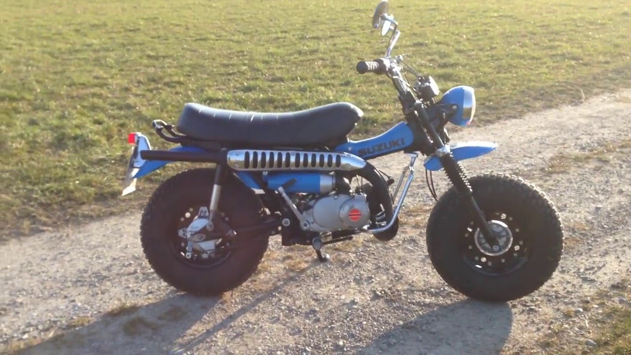 Suzuki RV90 Custom Scrambler Oldtimer Bj 1976 Retro - YouTube