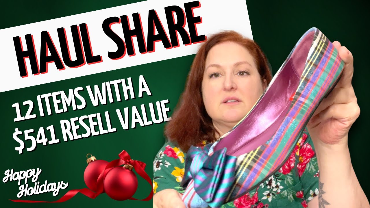 RESELLING HAUL WORTH $541WITH ASMR RAIN! I SPENT $48 ON 12 ITEMS TO ...
