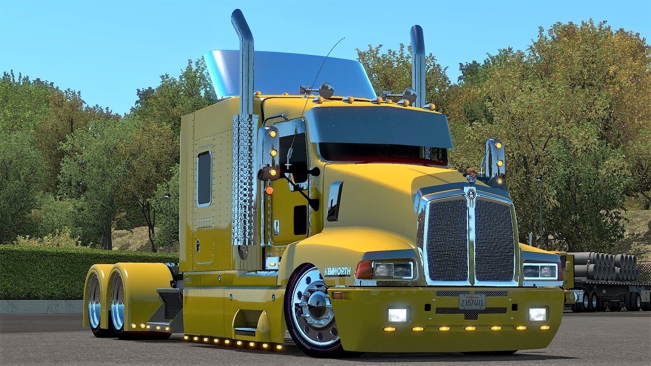 KENWORTH T600 YELLOW TRUCK, Semi Truck, Sema Show, Sport, 50% OFF