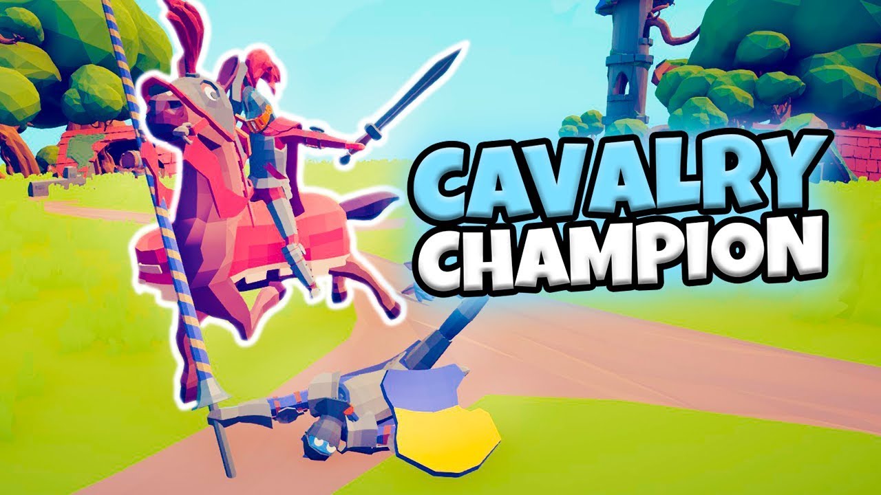 CAVALRY CHAMPION 1 VS 1 EVERY UNIT | TABS MODDED GAMEPLAY - YouTube