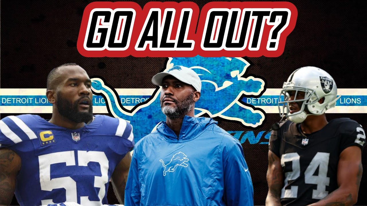 TAKE THE PLUNGE! Detroit Lions To Make BIG Move For Defensive Star ...
