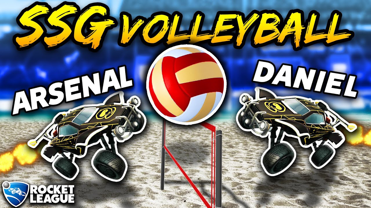 This SSG Pro Rocket League Volleyball match was INTENSE - YouTube