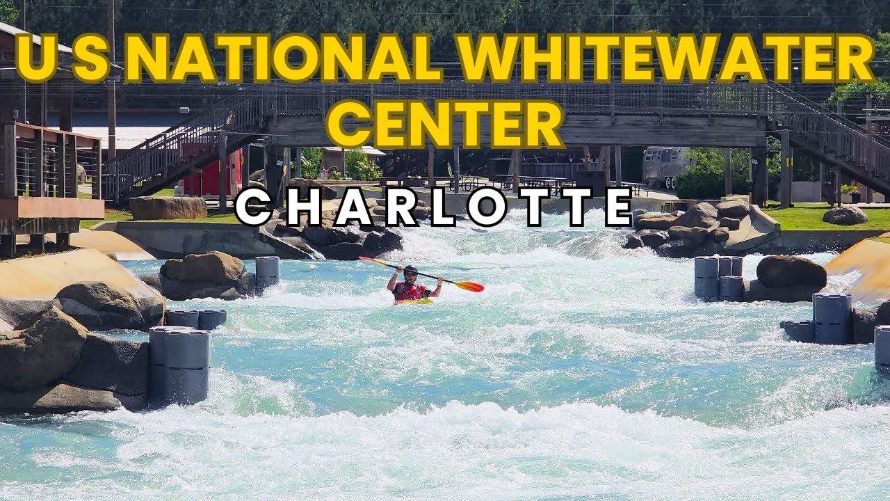 U S National Whitewater Center Charlotte North Carolina Full Tour - YouTube
