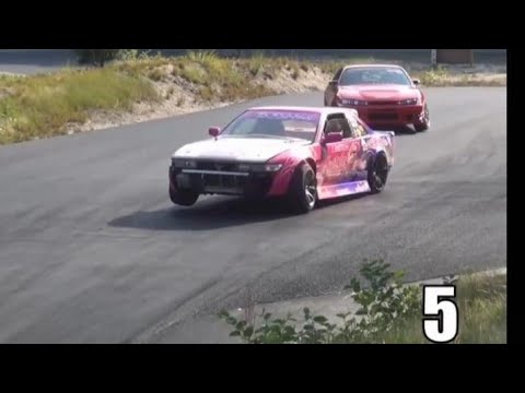Naoki nakamura backwards entry drifts at Hadashi tengoku - YouTube