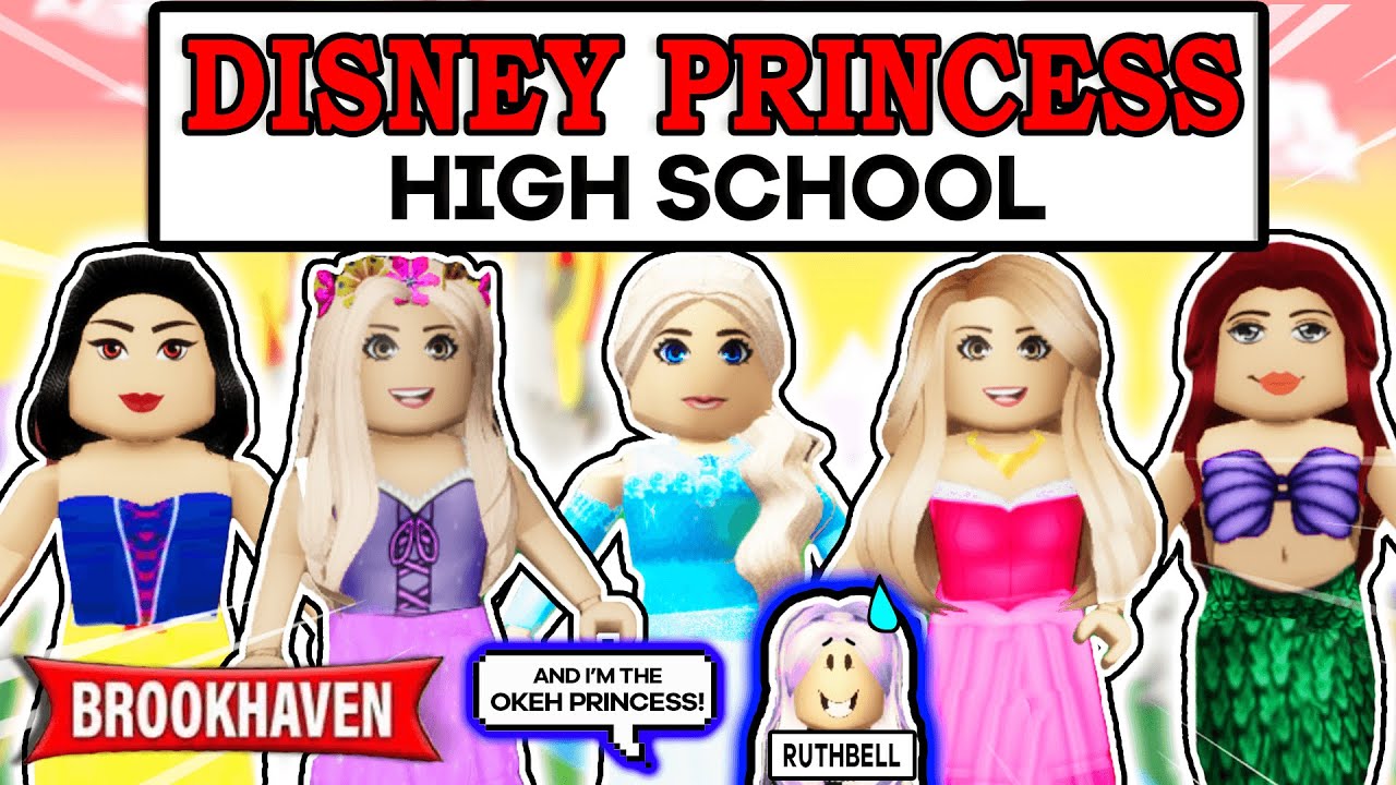 High School Disney Princesses