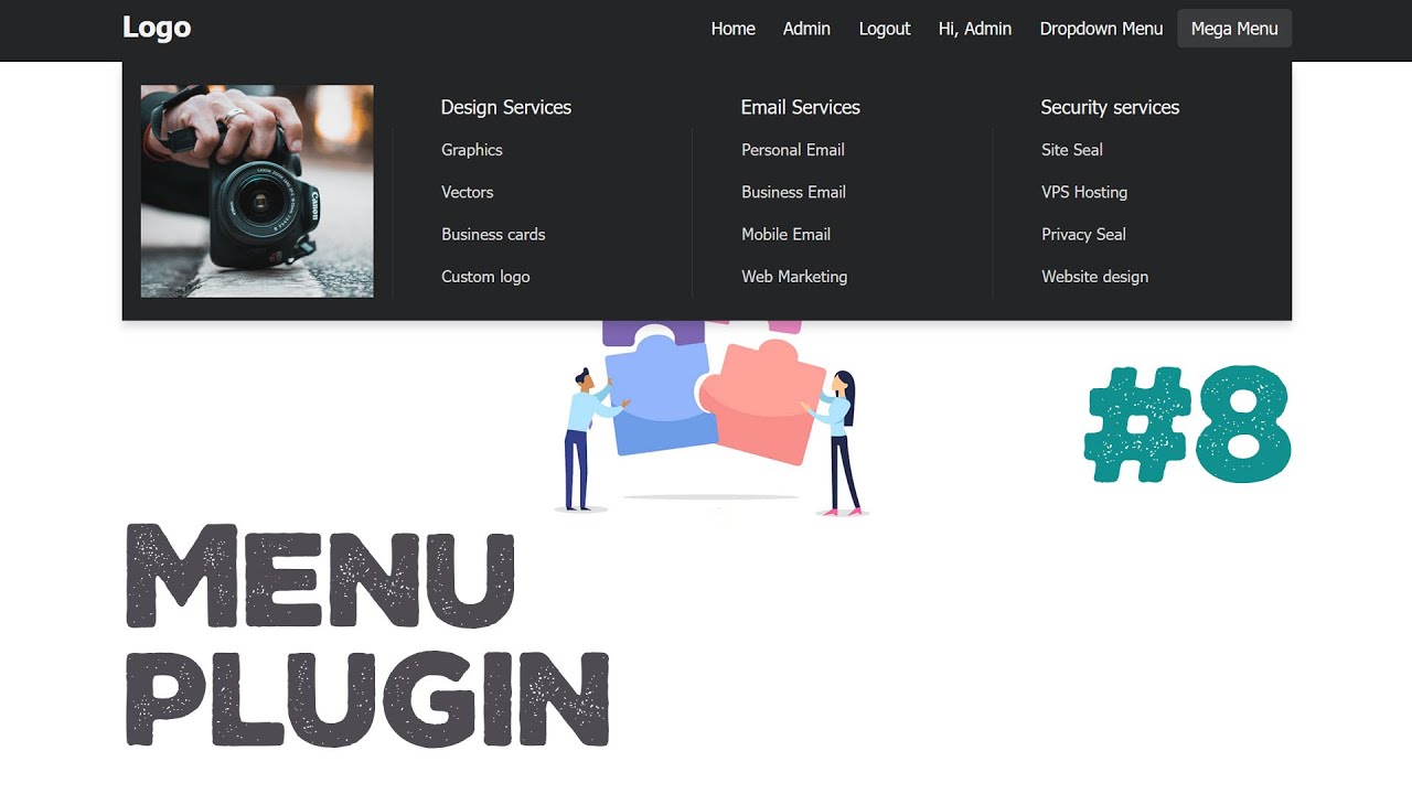 Menu Plugin For Thunderphp Framework 08 Displaying Images Quick Programming Tutorial Youtube