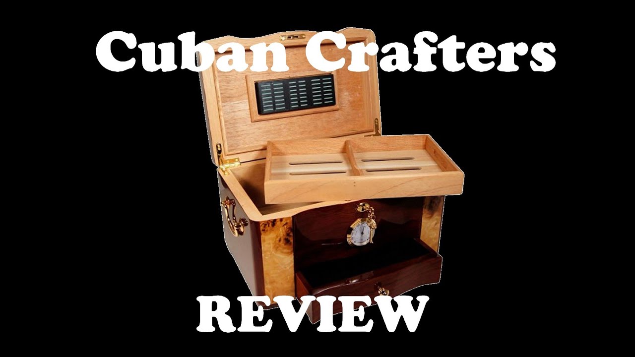 Cuban Crafters "Elegance" Humidor Review - YouTube