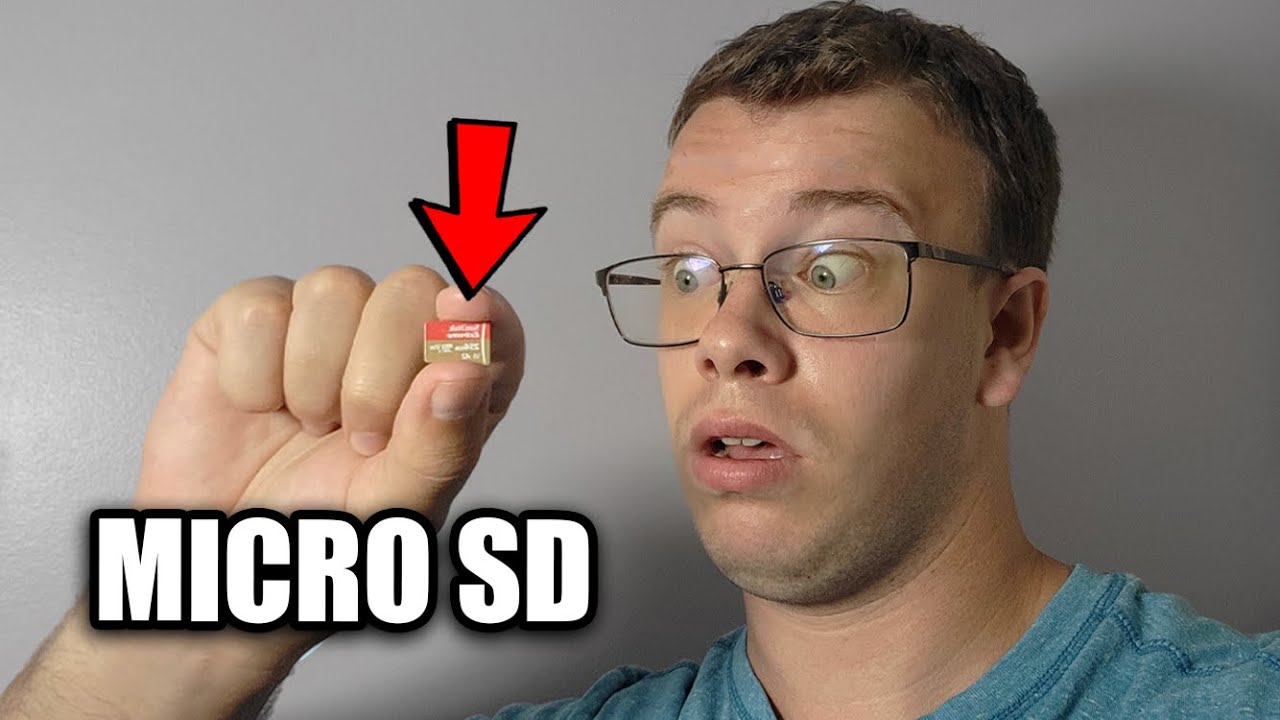 I Played Fortnite on World's Smallest Storage Device - YouTube
