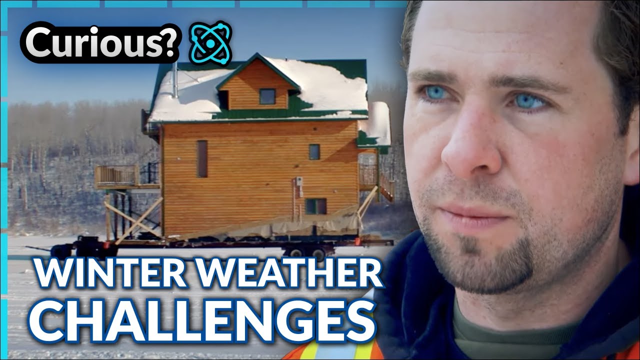 Join the Thrilling Cabin Move Across Icy Terrain! | Engineering Homes ...