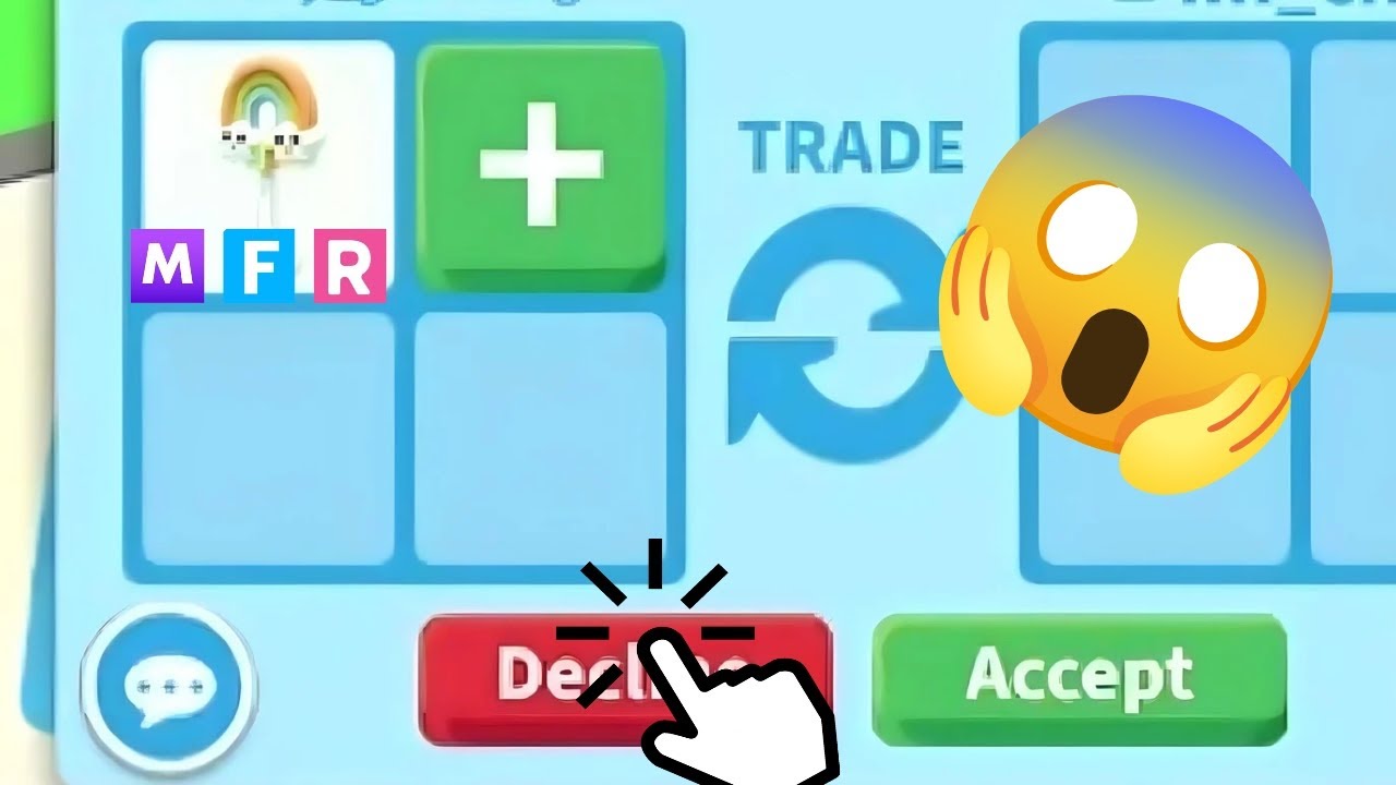 TRADES and SCAMS you SHOULD always DECLINE! in ADOPT ME - YouTube
