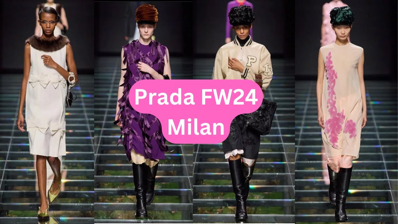 Prada Fall Winter 2024 - Stunning Fashion Preview & Trends - YouTube