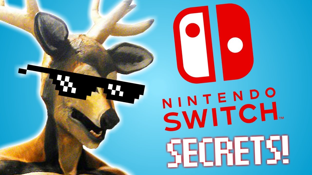 INCREDIBLE DANK SECRETS of the NINTENDO SWITCH - YouTube