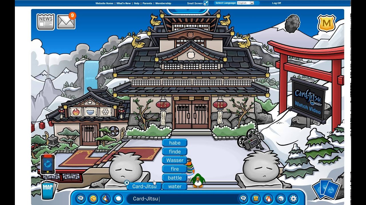 Card-jitsu snow is coming! - YouTube