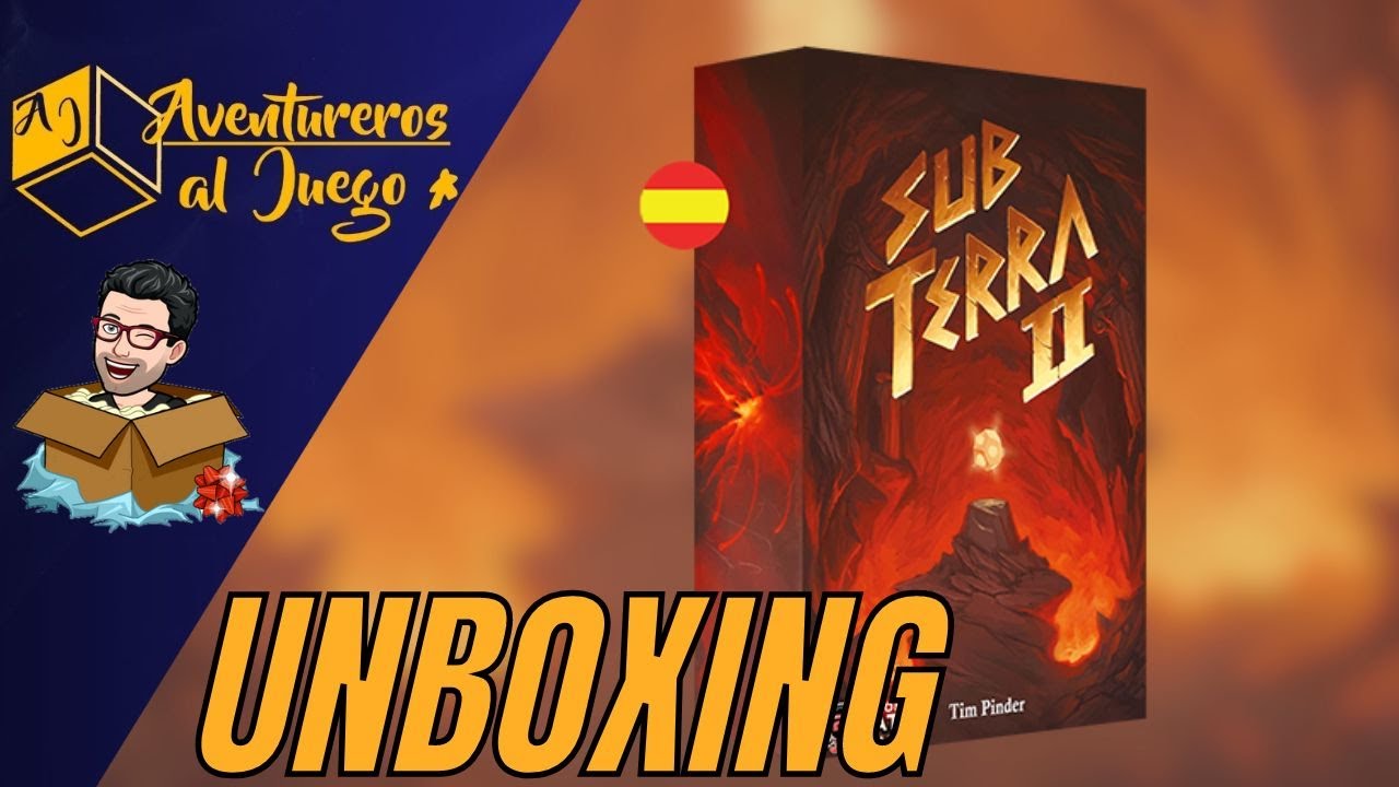 SUBTERRA 2. UNBOXING. - YouTube