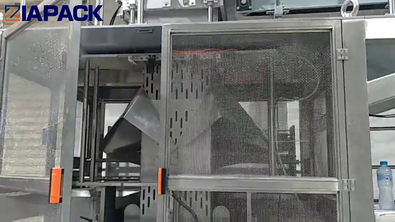 Automatic rice small bag packgaing filling and big bag bagging line ...