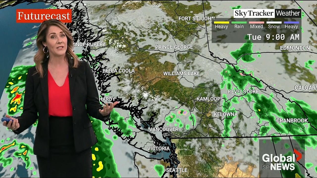 Kristi Gordon - Global BC - Weather - Monday, September 29, 2025. - YouTube