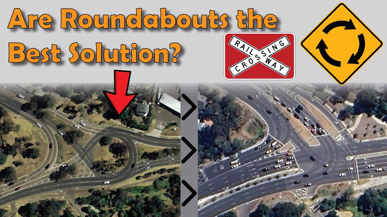 Where Roundabouts Meet Railways - YouTube