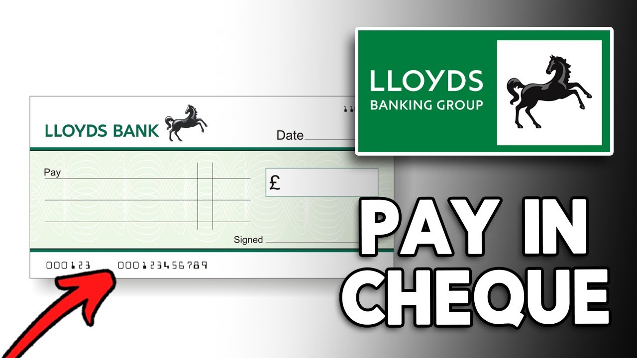 How to Pay in a Cheque on Lloyds Bank App - YouTube