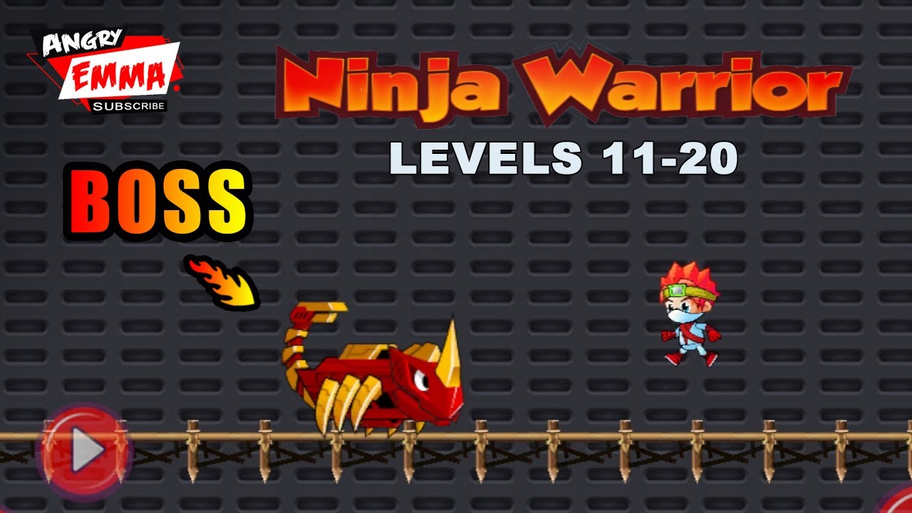 Ninja Warrior - Levels 11-20 + BOSS - YouTube