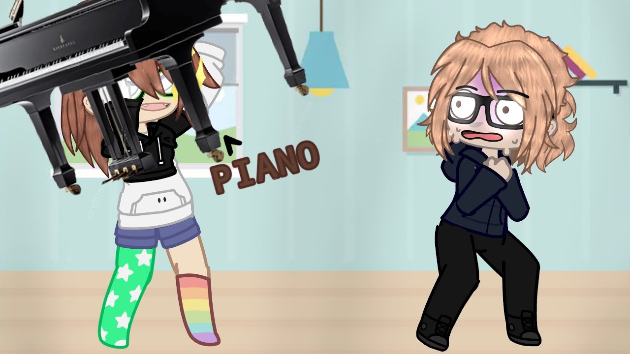 KABOOM | ft. @Hailey_aka_Hails | #Gacha ##Gachaclub #Piano #Cousin ...