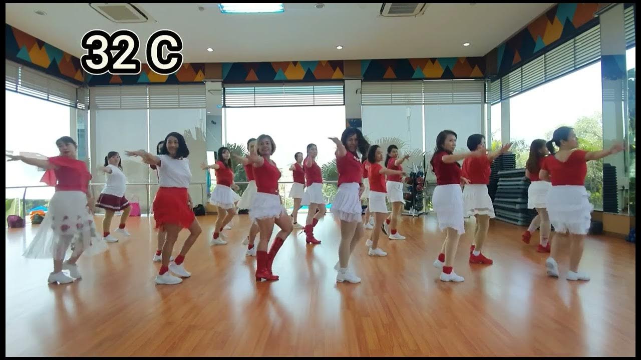 My Sweet Caroline ~ Line Dance// Choreo Heru Tian & Vera Chan// Beginner - YouTube