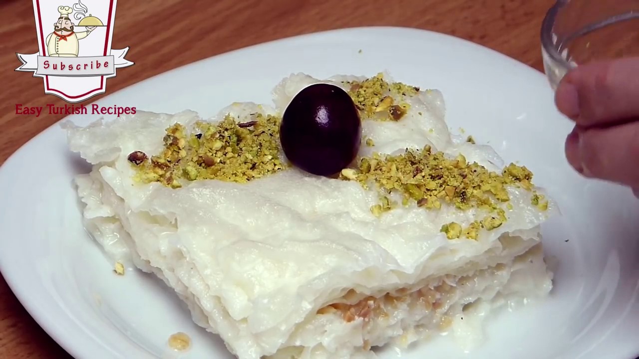 Gullac Recipe - Turkish Ramadan Dessert - YouTube