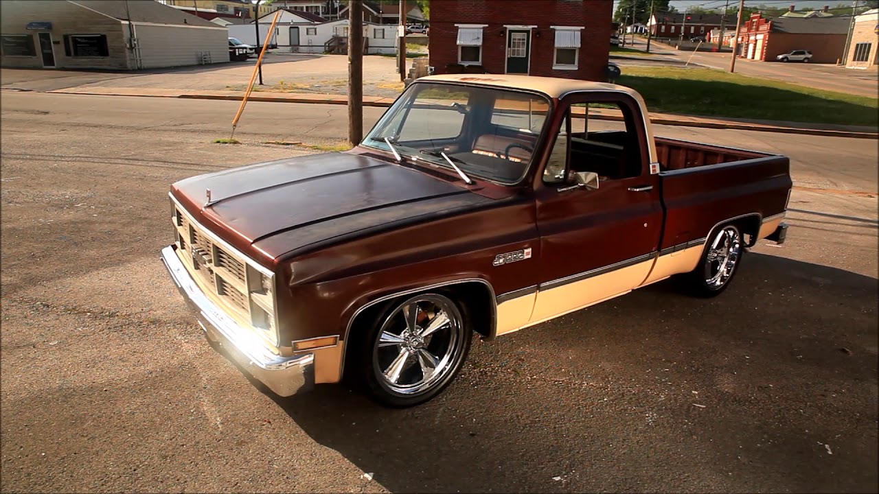 "Porkchop" Slammed 1983 GMC Squarebody Chevrolet Hot Rat Street Rod C10 ...