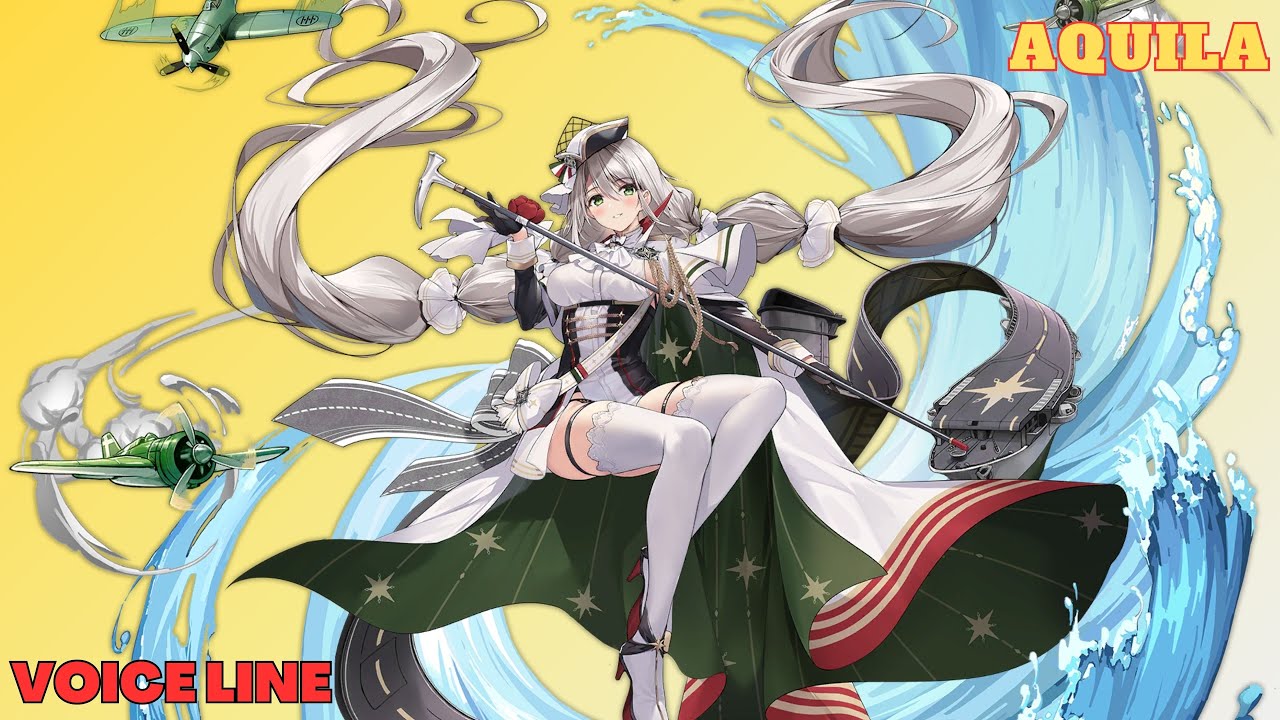 [ AZUR LANE ] Aquila Voice Line " Japanese Audio " - YouTube