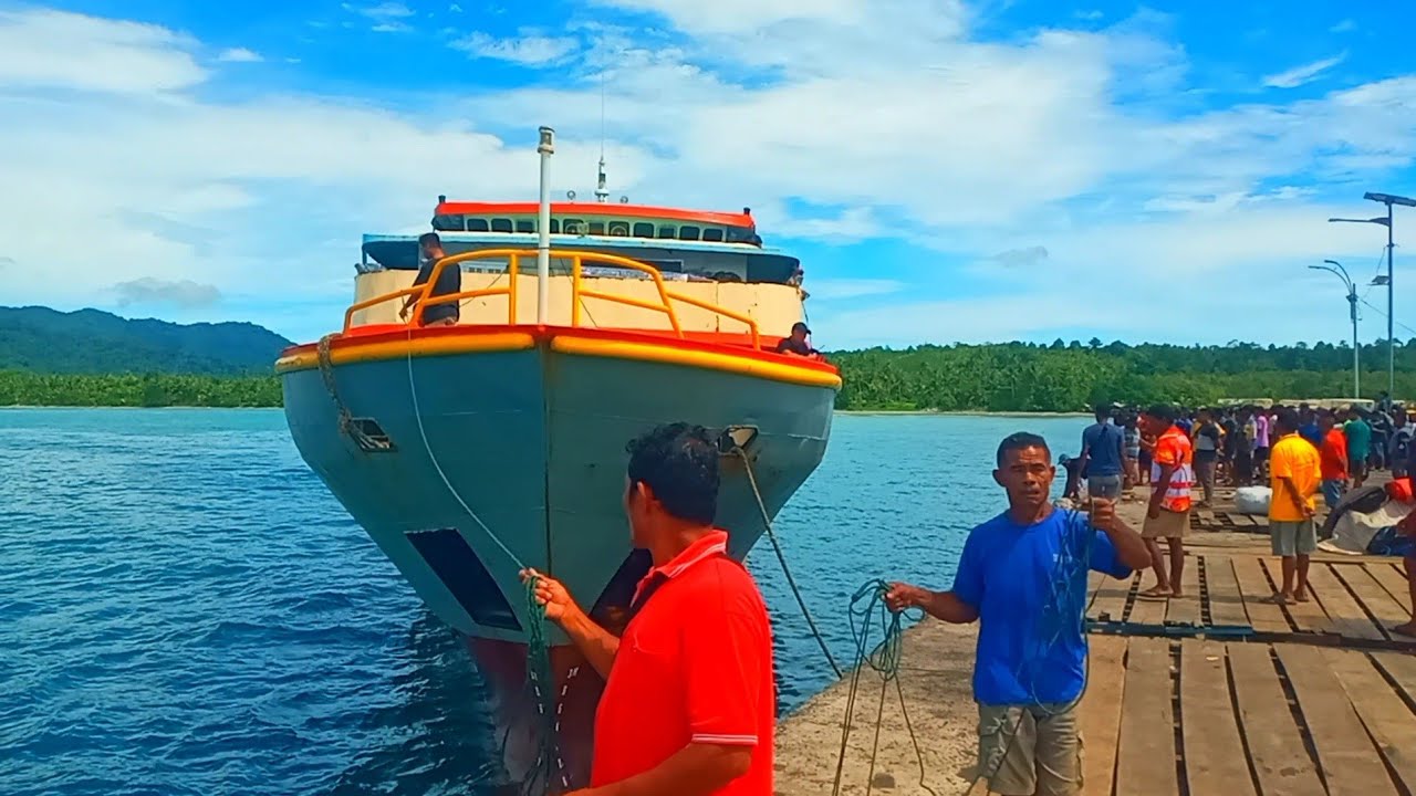 Berangkat dari manado tercepat kapal gregorius masuk pulau talaud - YouTube