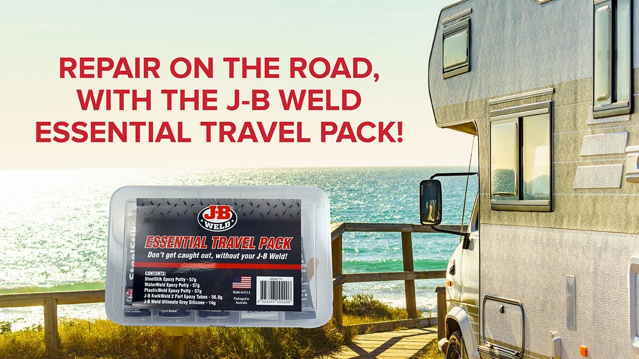 Repair your RV on the road with the J-B Weld Essential Travel Pack ...