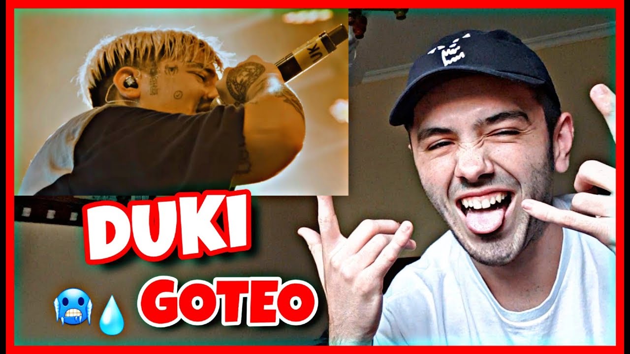 DUKI - Goteo (Video Oficial) - (REACCIÓN) | Brosto - YouTube