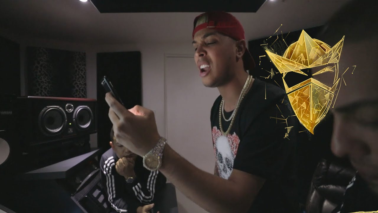 🎙Noriel - Freestyle en el estudio de grabación - Trap Capos 2 - YouTube