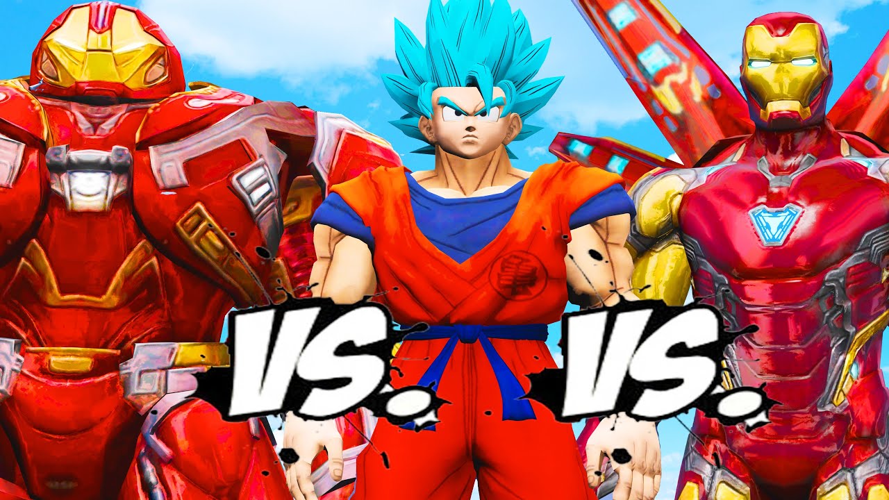 Vegeta Vs Iron Man