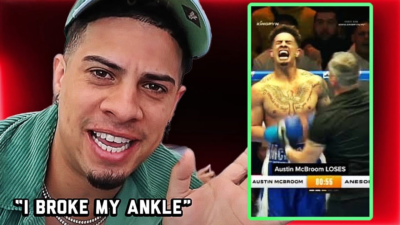 Austin Mcbroom FAKES Ankle injury ?! - YouTube