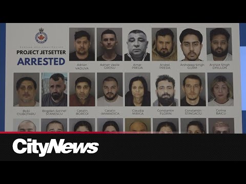46 Festnahmen: Als Touristen getarnt begingen sie Straftaten im Großraum Toronto