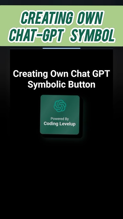 Creating Own Chat Gpt Symbol Using Html And Css Chatgpt Symbols Htmlandcss Youtube