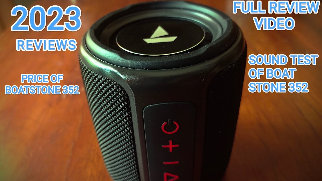 MY NEW BLUETOOTH SPEAKER BOAT STONE 352 FULL REVIEW VIDEO - YouTube