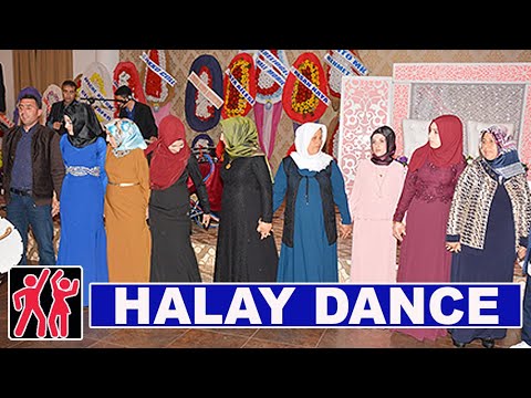 Düğün oyunu / Kürt bayanlar uzun HALAY havaları oyunu / Alanya düğünü