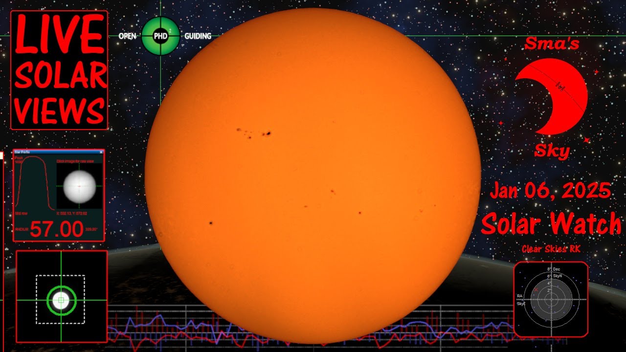 🌞 Watch the Sun Live! 🌞| 2025-01-17 - YouTube