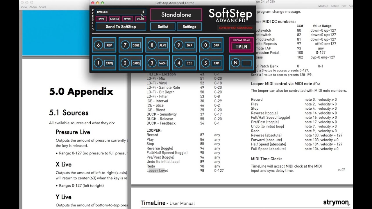 KMI SoftStep Programming Tutorial for Timeline - YouTube