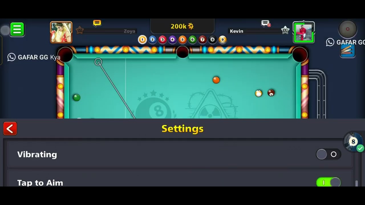 8 Ball pool king azmat khatri 07 #8ballpool #shortsviral #trending ...