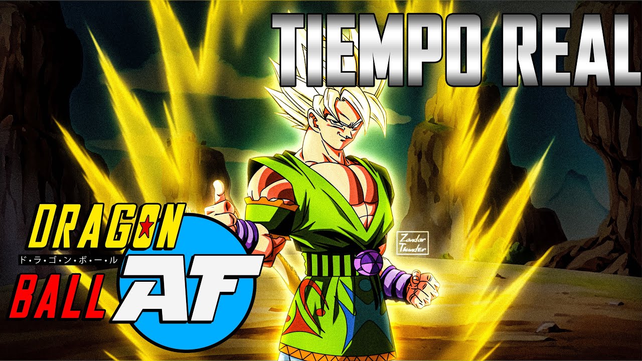 Dragon Ball AF Speed: Goku AF Super Saiyajin EN TIEMPO REAL - YouTube