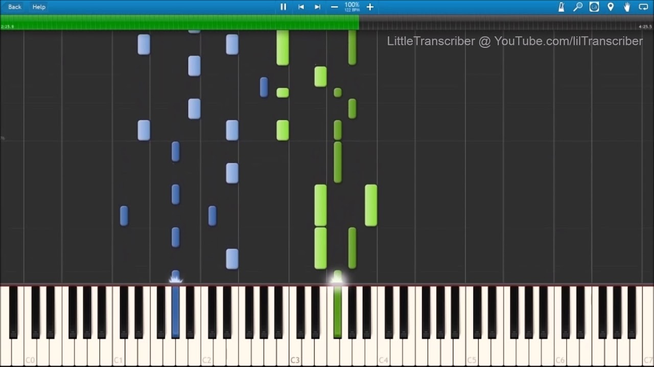 OneRepublic - Counting Stars (Piano Cover) by LittleTranscriber - YouTube