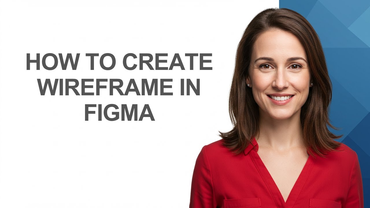 How To Create Wireframe In Figma - AshleyHowTo - YouTube